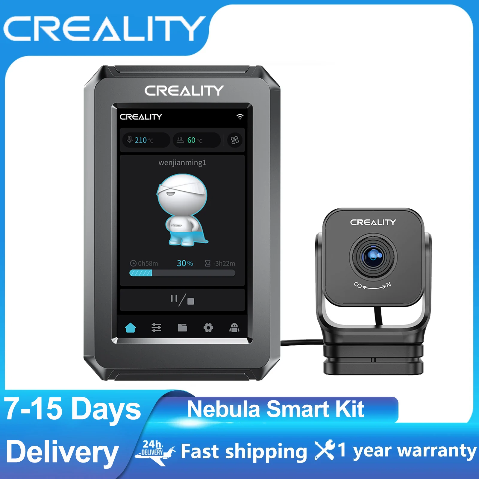 Creality-Nebula-Smart-Kit-4-3-Touch-Screen-Precise-Control-High-Speed ...