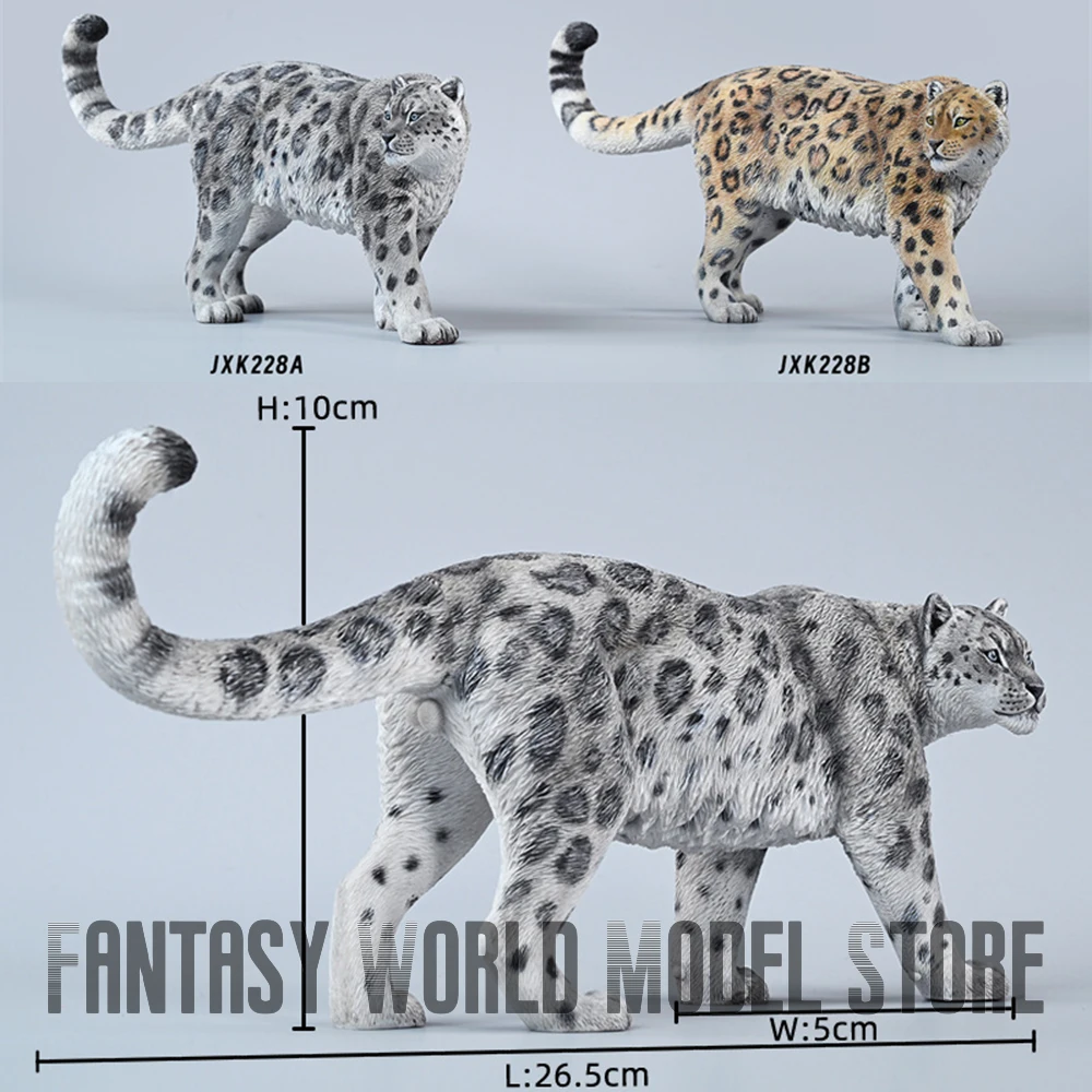 JXK-JXK228-1-6-Scale-Snow-Leopard-Simulation-Wild-Animal-Model-For-12 ...