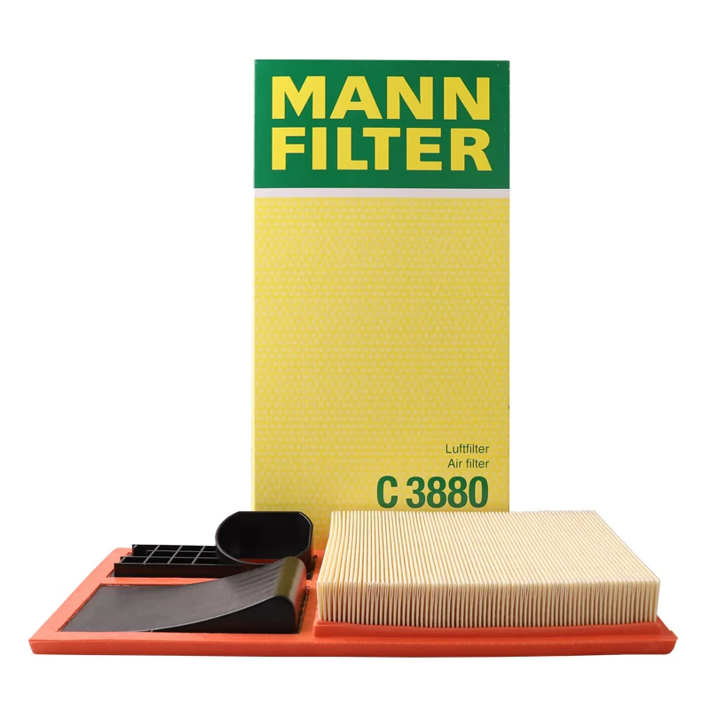 MANN FILTER C3880/C3880M Air Filter For VW Volkswagen Jetta Golf Bora ...