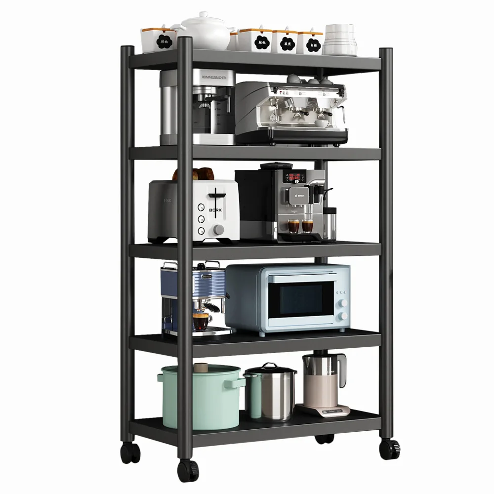 3-4-5-Tier-Trolley-Rack-Floor-to-ceiling-Multi-layer-Home-Bedroom ...