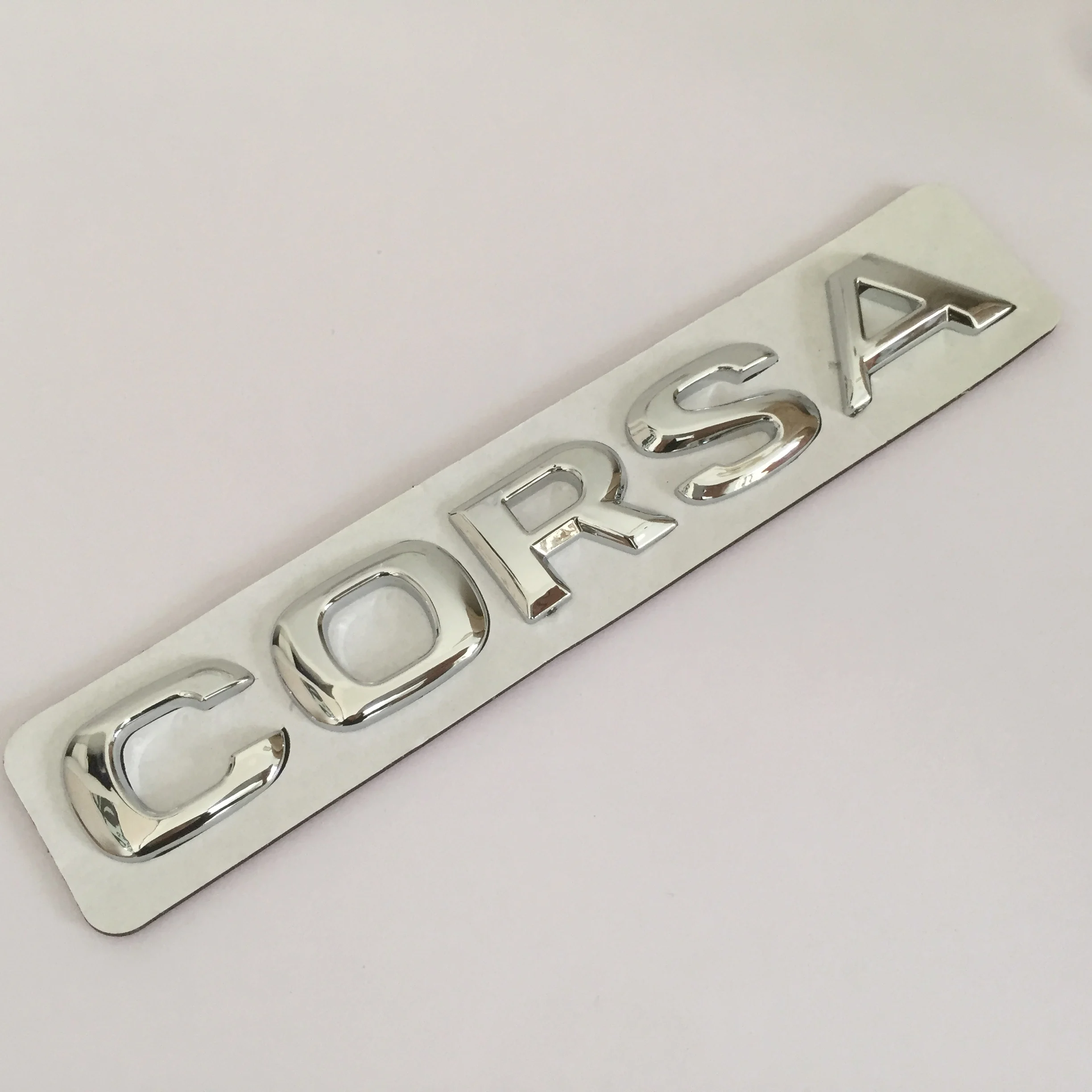 CORSA-insignia-de-emblema-para-coche-calcoman-as-de-estilo-3D-ABS-CORSA ...