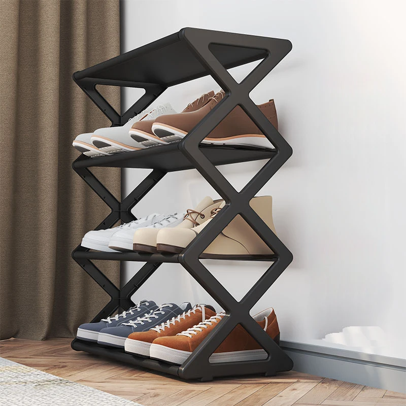 Household-X-shaped-Shoe-Rack-Multi-functional-Assembled-Shoe-Cabinet ...