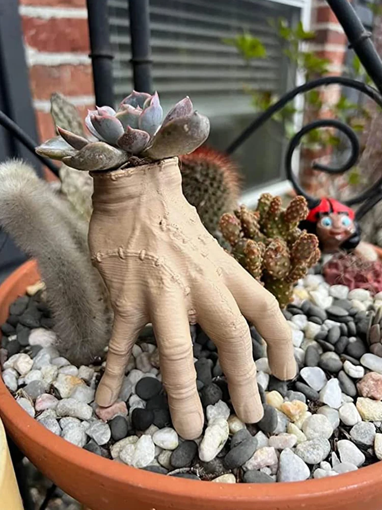 Concrete Hand Planter