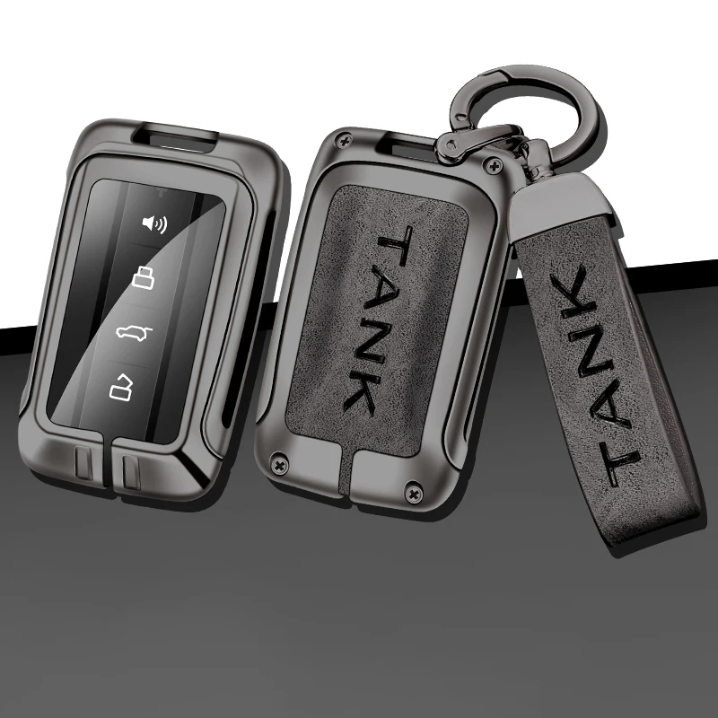 Zinc Alloy Car Remote Control Key Case Cover Shell for Tank 300 500 ...