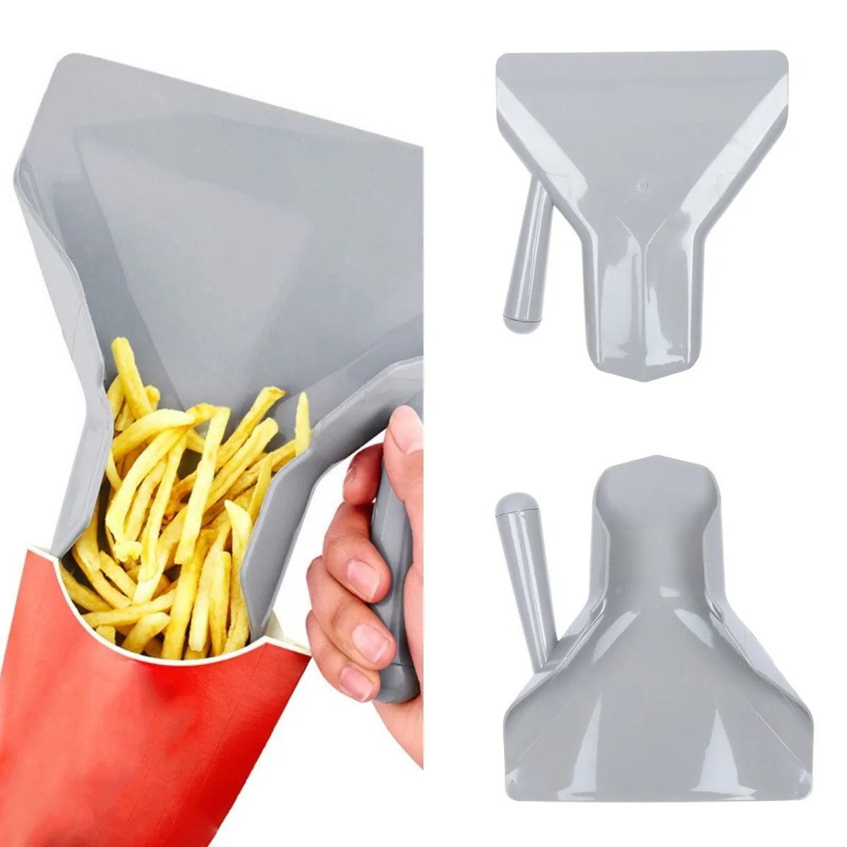 Single-Handles-Chip-Scoop-Popcorn-Bagger-Kitchen-French-Fries-Shovel ...