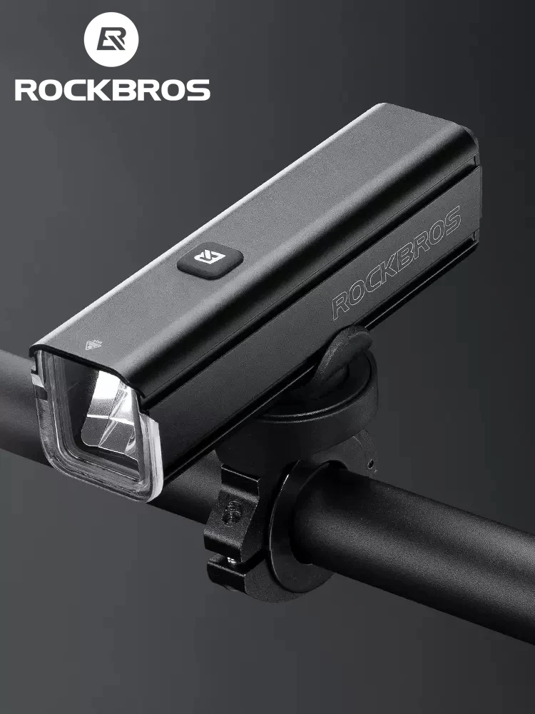 ROCKBROS 1500 Lumen Bicycle Headlight 5500mAh Bike Light Front Power ...