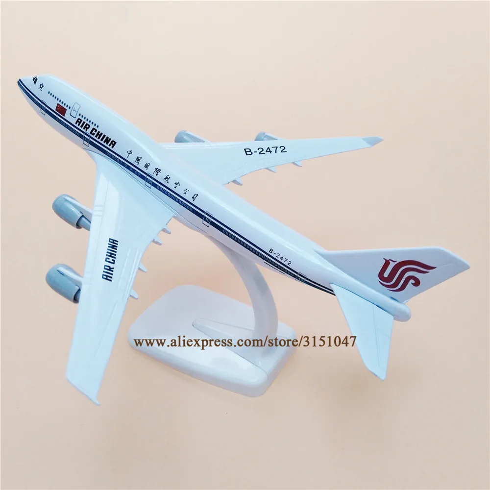 20cm Air China B747 Boeing 747 400 Airlines Airplane Model Plane Alloy ...