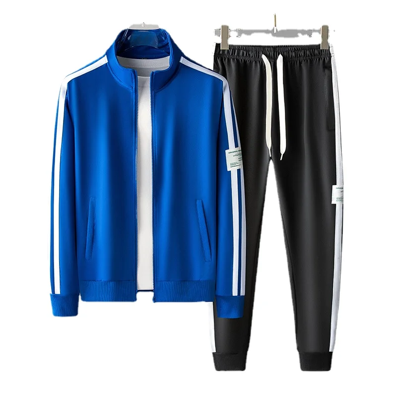 Men-s-Tracksuit-Korean-Fashion-Mens-Sportswear-Two-Piece-Sets-Casual ...