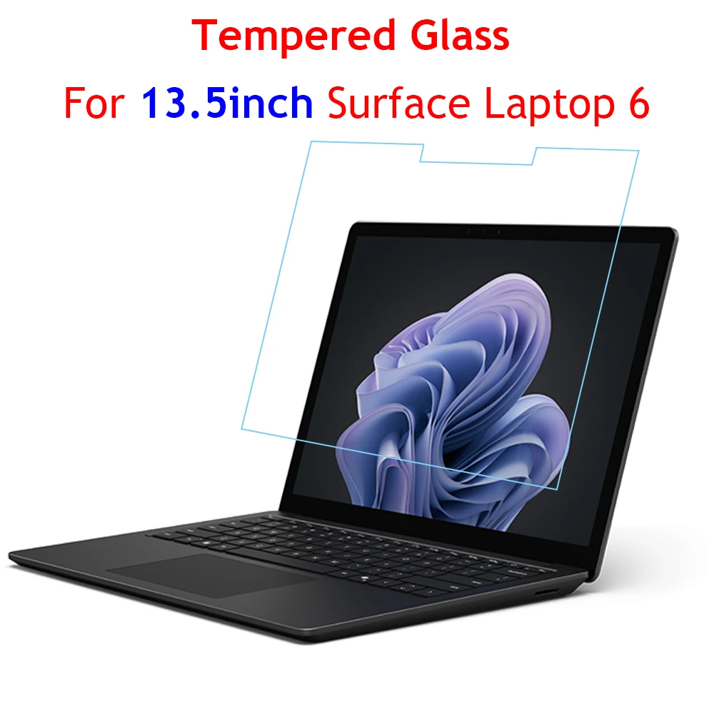 For 13.5Inch Surface Laptop 6 2024 HD 9H 0.3MM Screen Protector for ...