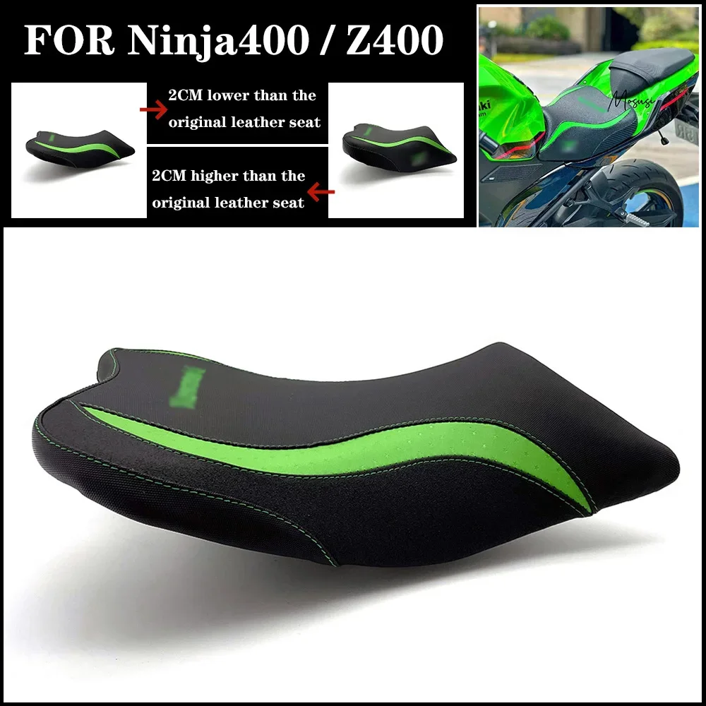 Front-Rider-Rear-Passenger-Solo-Seat-Cowl-Cushion-Pad-Synthetic-Leather ...