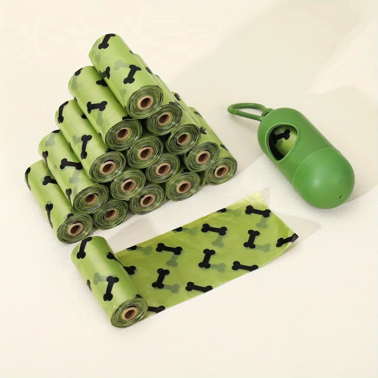 Pet-Poop-Bags-Disposable-Dog-Waste-Bags-Bulk-Poop-Bags-with-Leash-Clip ...