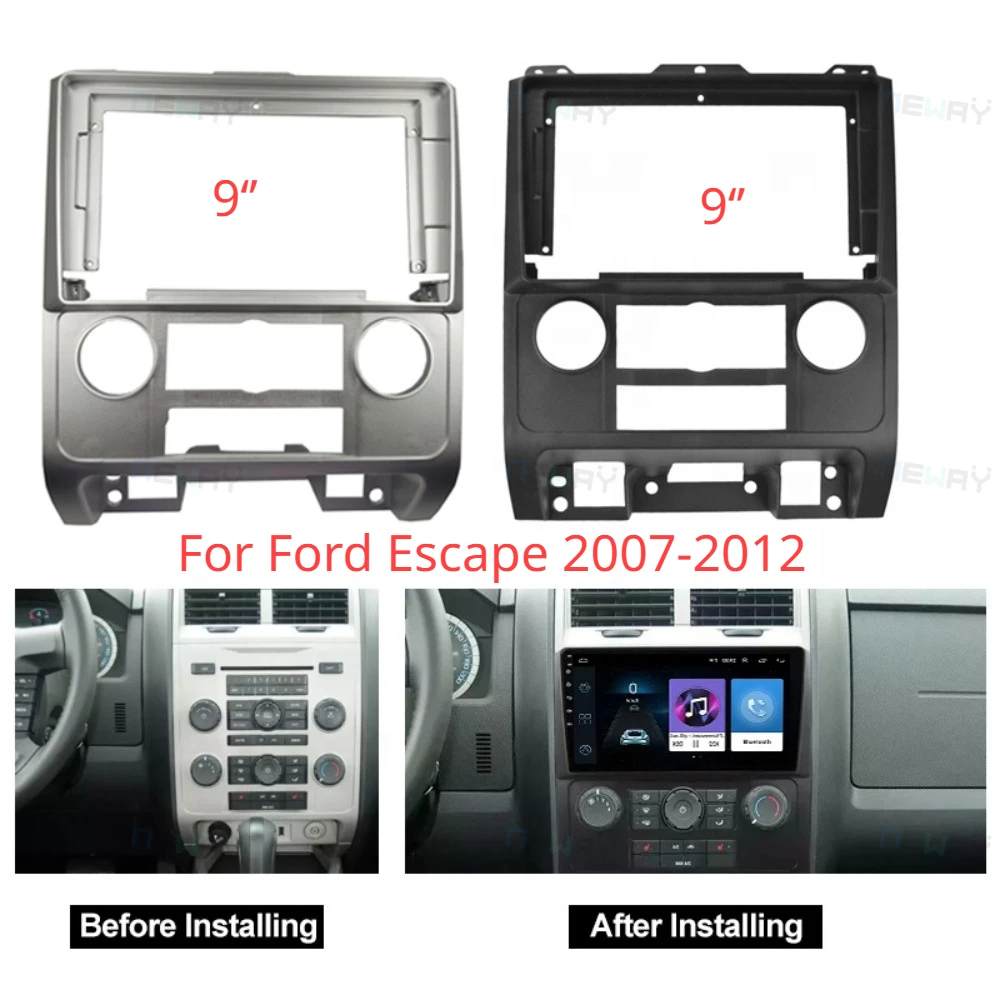 Car-Radio-Fascia-For-Ford-Escape-MAZDA-Tribute-2007-2012-DVD-Stereo ...