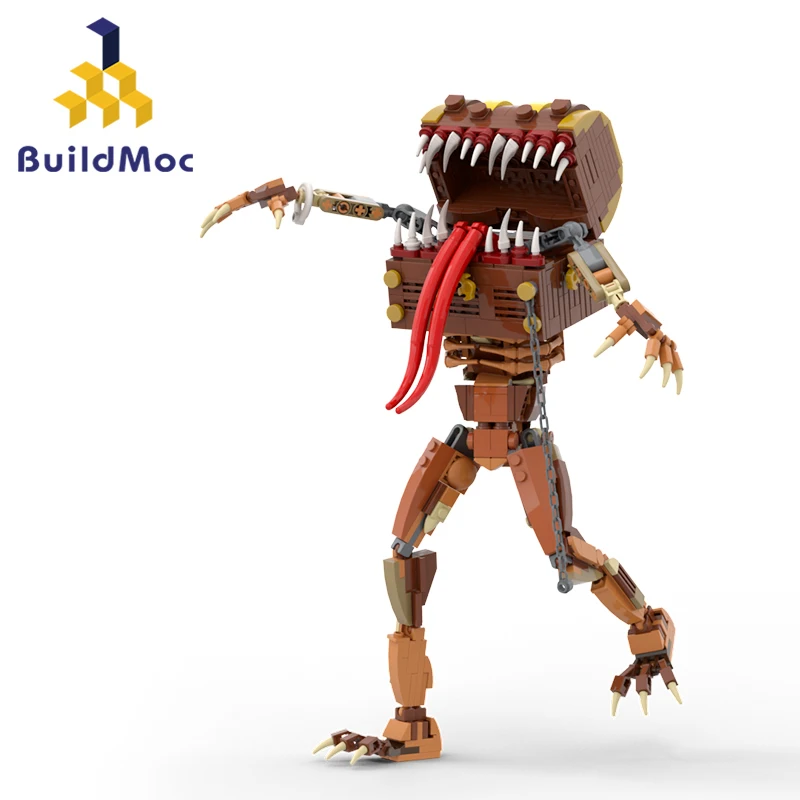 BuildMoc-Mimic-Chest-Demo-Yaranzo-Monster-Building-Blocks-Kit-For ...