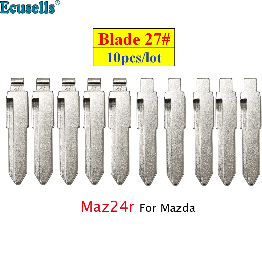 10pcs/lot Universal Remotes Flip uncut key Blade 27# for KD Remote ...