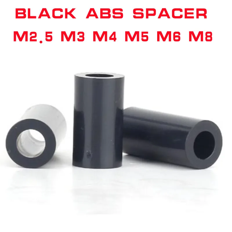 10-20-50pcs-M2-5-M3-M4-M5-M6-M8-M10-Black-ABS-Non-Threaded-Hollowed.jpg