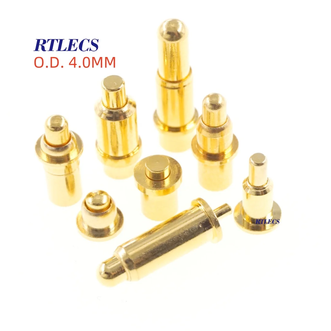 2-PCS-Overall-Diameter-4-0-MM-Spring-Loaded-Pogo-Pin-Connector-Contact ...