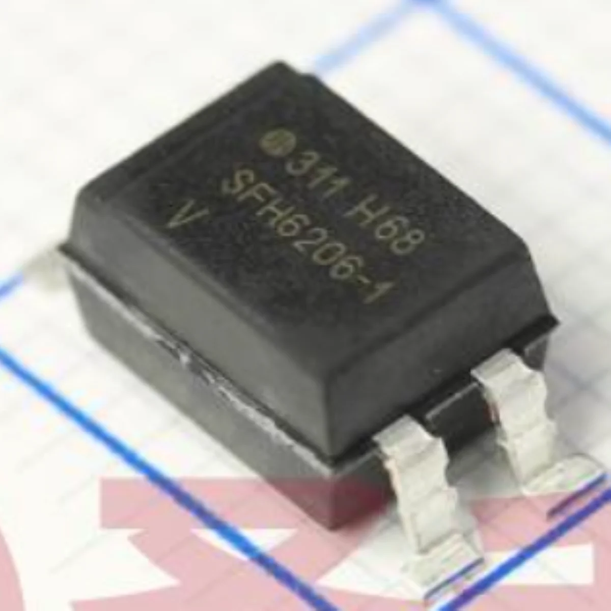 10PCS SFH6206-1 NEW original phototriode transistor output optocoupler ...