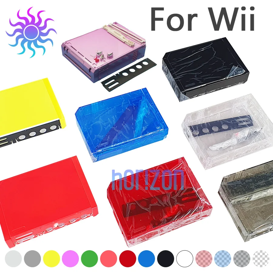 Full-Shell-Case-para-Console-WII-Capa-DIY-Habita-o-Com-Bot-es-Mod-Case ...