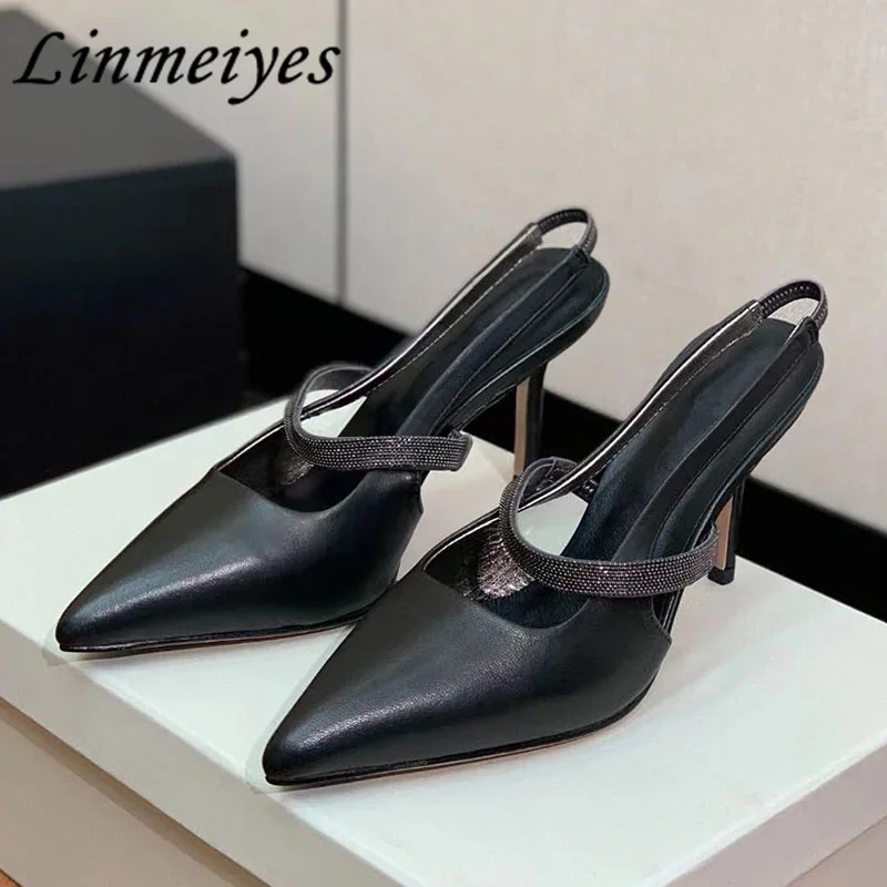 Summer-High-Heels-Women-Pumps-Pointed-Toe-String-Bead-Party-Shoes-Woman ...