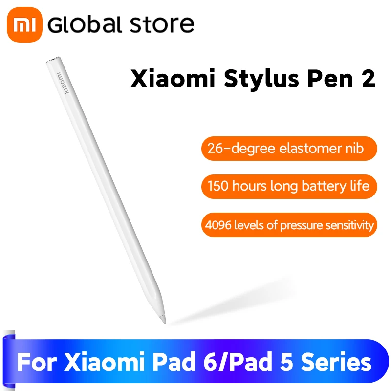 Xiaomi Stylus Pen 2 for Xiaomi Pad 6 Mi Pad 5 Pro 4096 Level Sense Magnetic Charge Tablet Smart ...