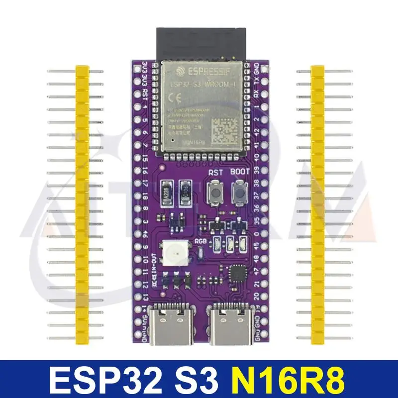 ESP32-ESP32-S3-ESP32-C3-Dual-Type-C-Development-Board-ESP32-C3-DevKitM ...