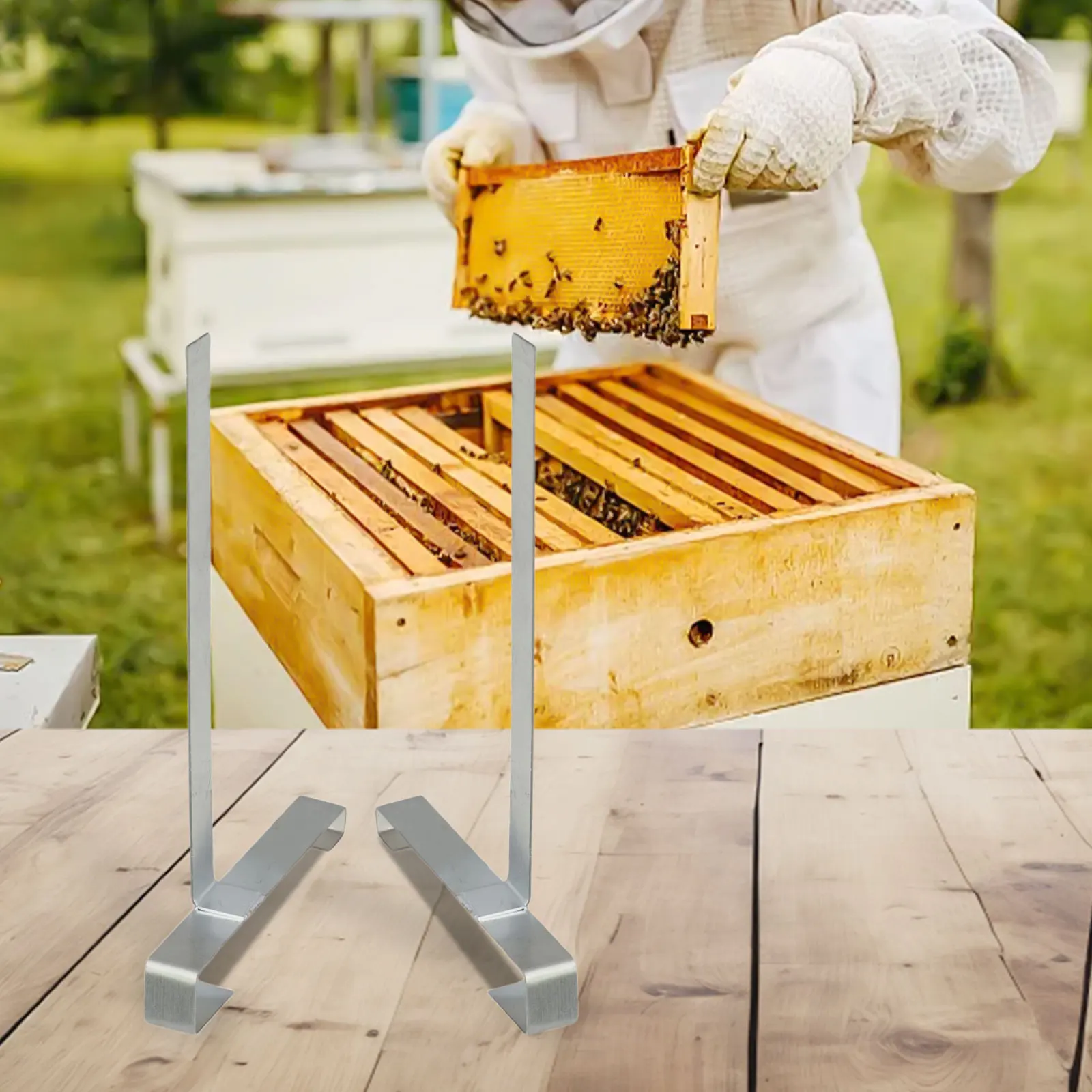 Beekeeping-Beehive-Frame-Holder-Hive-Bracket-Beekeeper-Supplies ...