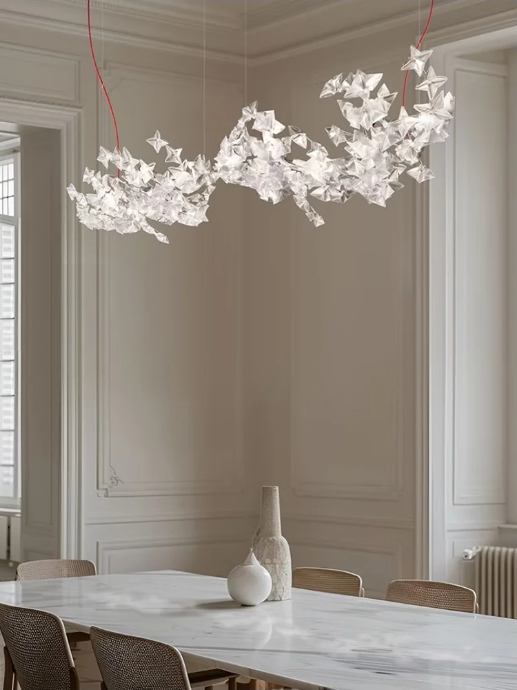 Art-Deco-Style-Acrylic-Clouds-Chandeliers-Elegant-Home-applicant-Lustre ...