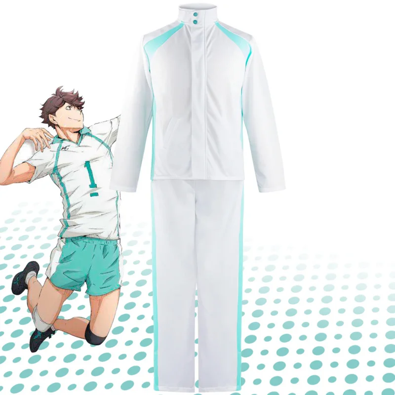 New-Cartoon-Haikyuu-Aoba-Johsai-High-School-Volley-Ball-Team-Sprotswear ...