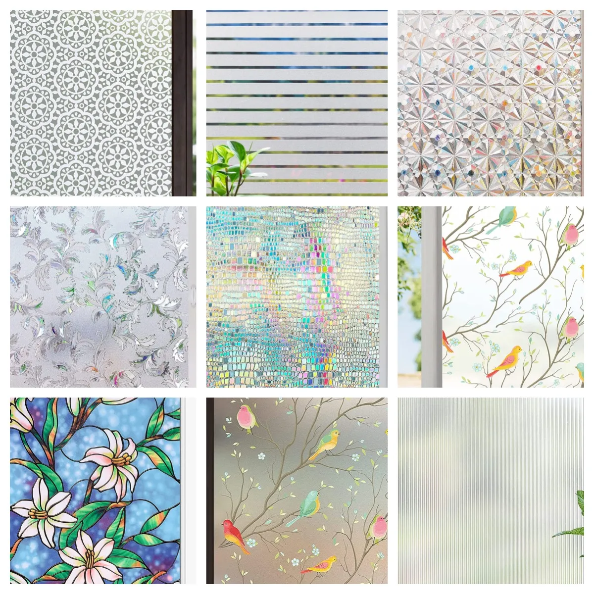 Window Stickers Glass Stickers | Decorative Vinyl Glass Window ...