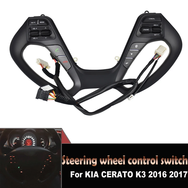 Cruise-Control-Steering-Wheel-Audio-Volume-Music-Control-Button-Switch ...