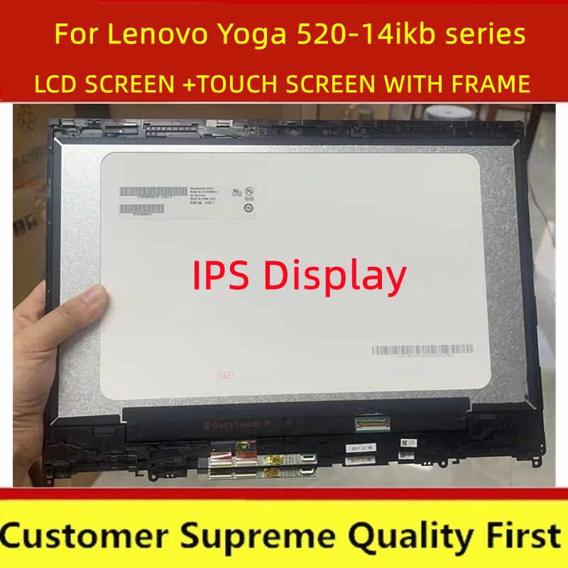 genuine-14-0-For-Lenovo-Yoga-520-14-80X8-80ym-520-14IKB-LCD-Screen ...