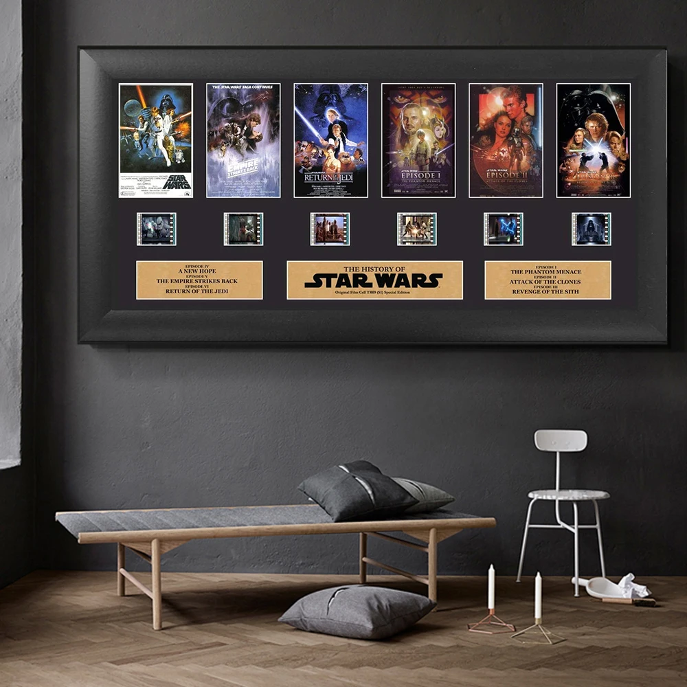 Framed Star Wars Movie Poster