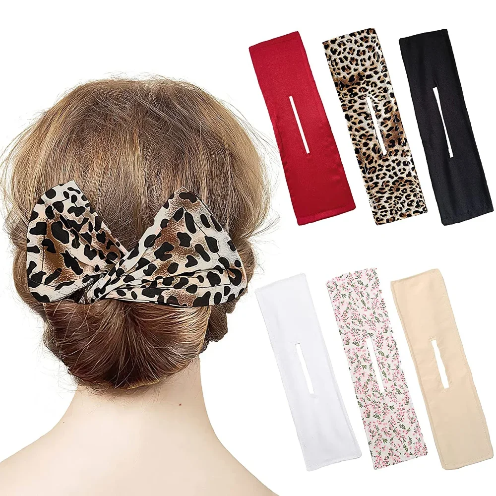 Boho-Styles-Reusable-Deft-Bun-Hair-Band-Summer-Lazy-Flexible-Hair-Bun ...