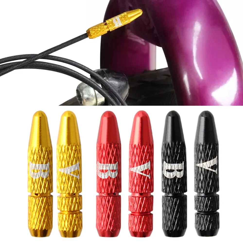 Bicycle Bike Brake Shifter Aluminum Alloy Cycling Accessories Cord End ...