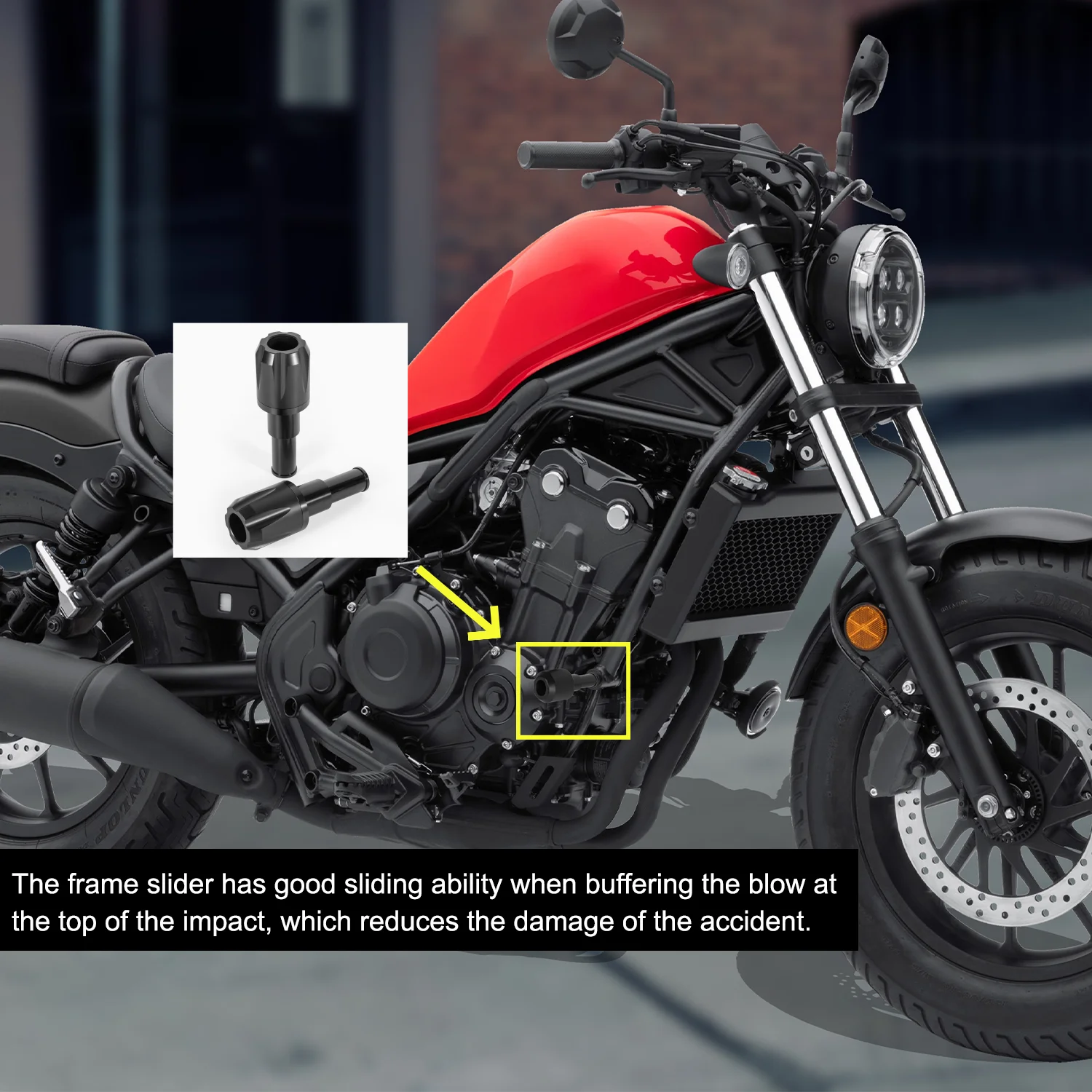 For-Honda-Rebel-500-CMX-500-2017-2024-CMX500-Motorcycle-Engine-Frame ...