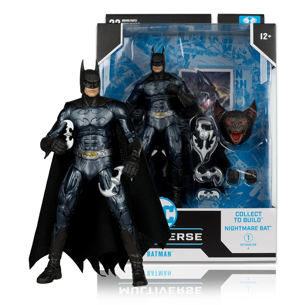 McFarlane Toys - DC Multiverse Batman (Batman Forever) Build-A Figura ...