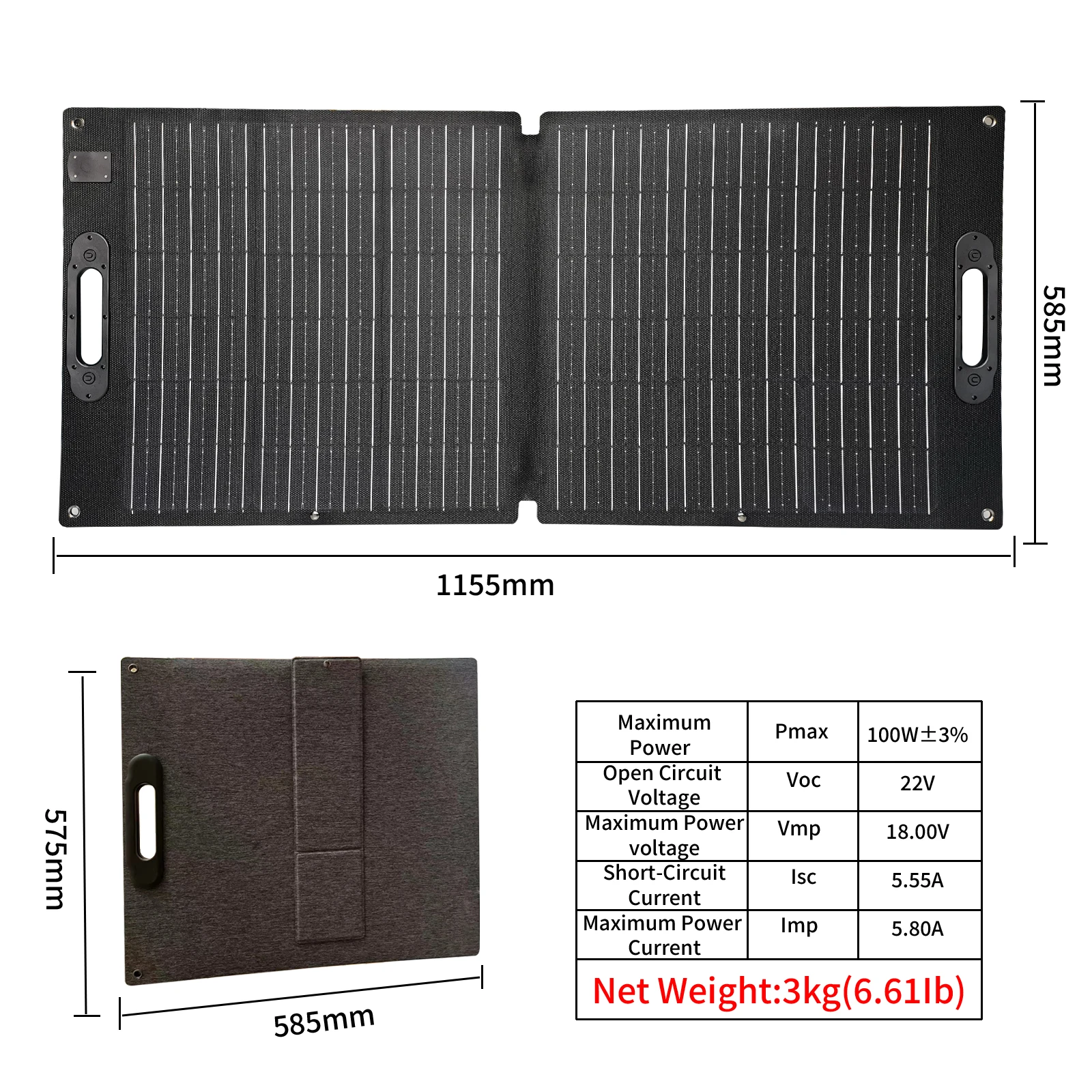 60W-100W-120W-Foldable-Solar-Panel-ETFE-Layer-Portable-Folding-Panels ...