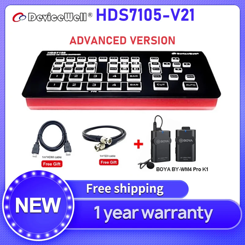 DeviceWell HDS7105 Blackmagic Design ATEM Mini Pro/ATEM Mini Extreme ...