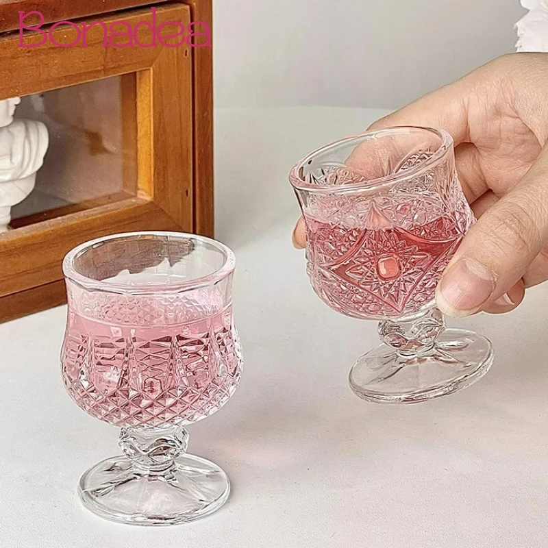 Creative-Retro-Engraved-Glasses-Cup-Mini-Cups-High-looking-Small-Glass ...