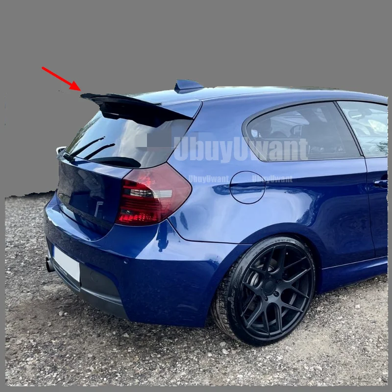 Rear Roof Lip Spoiler Wing For BMW 1 Series E81 E87 Hatchback 120i 130 ...