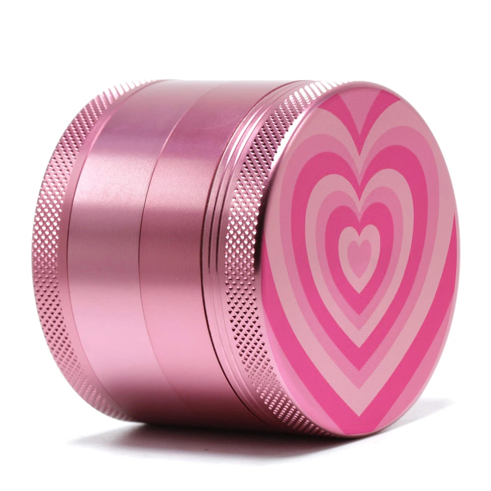 2023-NEW-Pink-Grinder-For-Girls-LOVE-Heart-40MM-Grinder-Machine-Spices ...