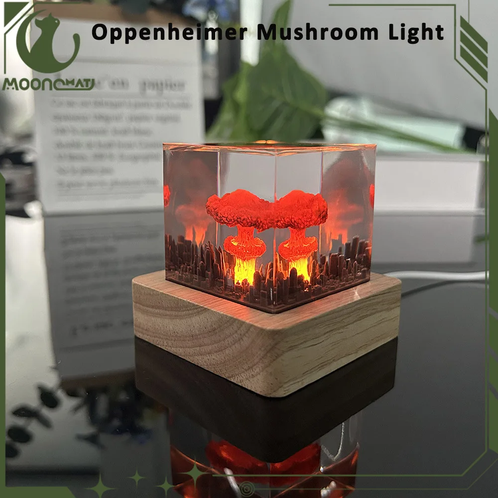 Oppenheimer-Nuclear-Explosion-Mushroom-Cloud-Lamp-Atomic-Bomb-5cm-Model ...