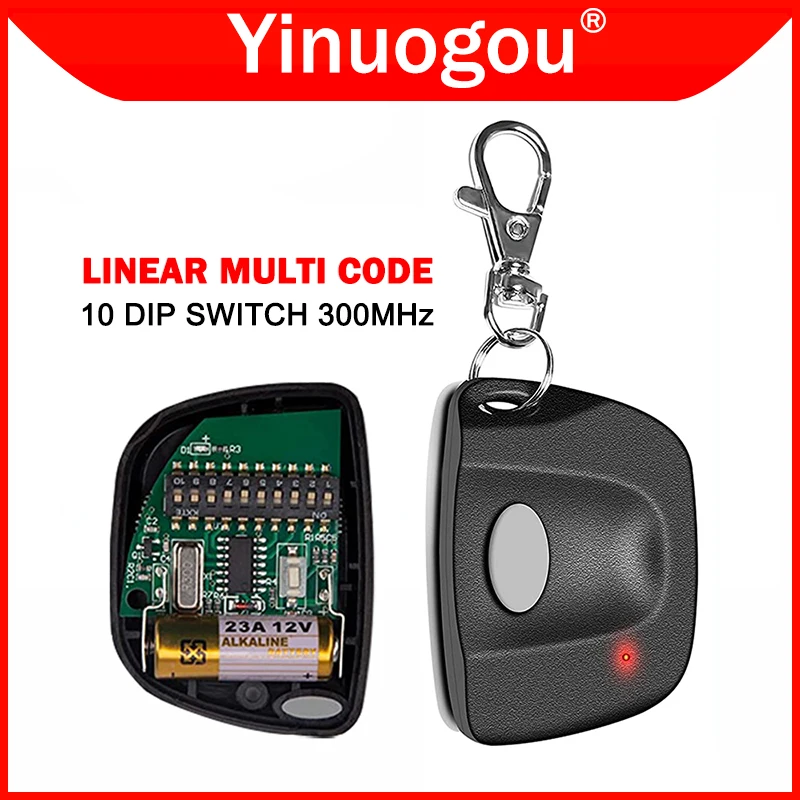 Multi-C-digo-Controle-Remoto-Garagem-Porta-Abridor-Linear-3089-3060 ...