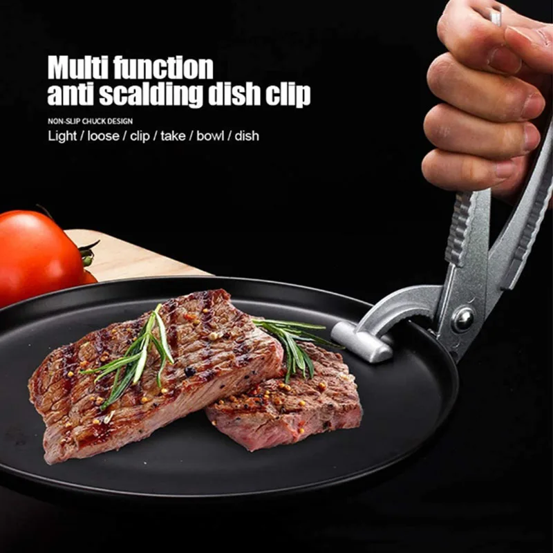 Best Kitchen Hot Pan Gripper Clips Tool Aluminum | Pizza Pan Gripper ...