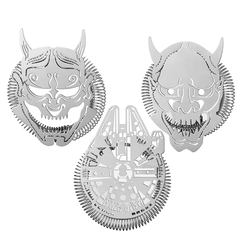 Cocktail-Strainer-Hawthorne-Strainer-with-Ghost-Star-Ship-Stainless ...