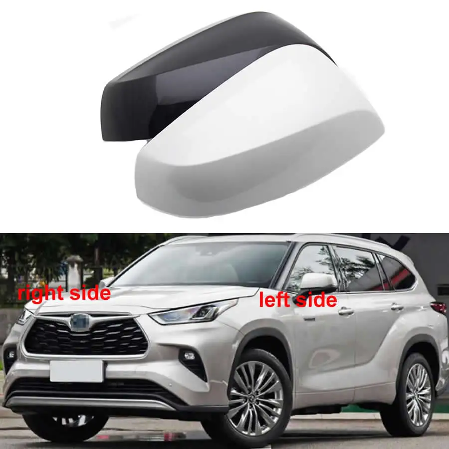 For-Toyota-Highlander-2022-Car-Accessories-Rearview-Mirrors-Cover-Rear ...