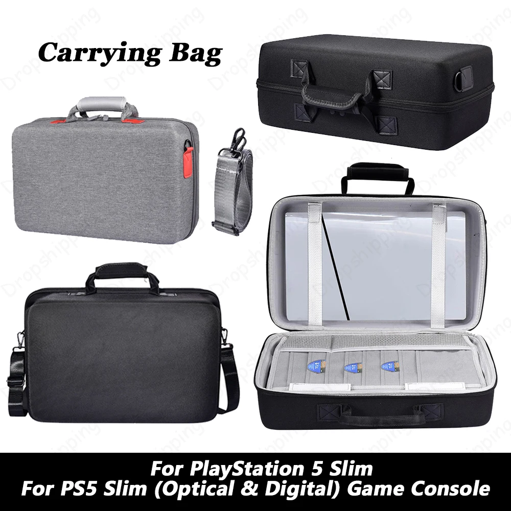 For-PlayStation-5-Slim-Carrying-Bag-Shockproof-Handbag-Shoulder-Bag ...