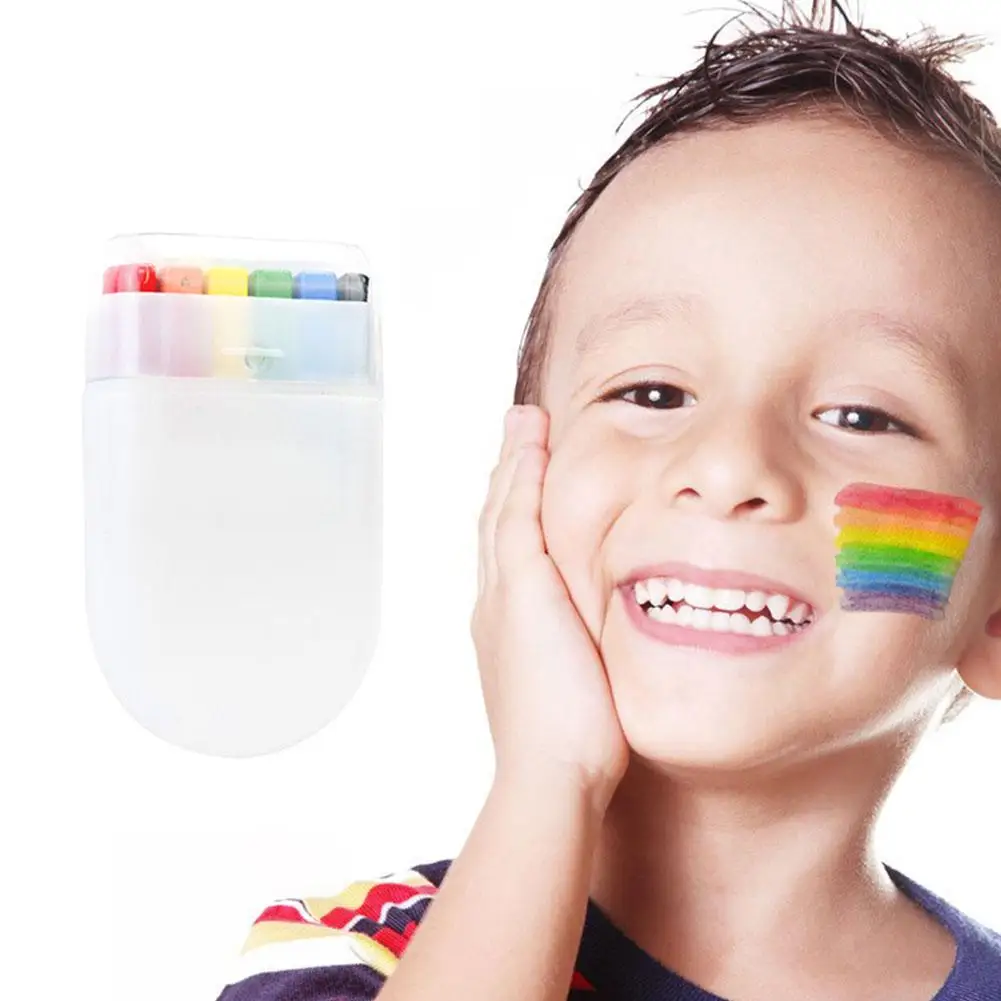 Rainbow Face Paint Cheek
