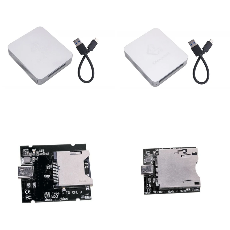 NEW-CFexpress-Card-Reader-USB3-1-TypeC-10Gbps-CFE-B-CFE-A-Memory-Card ...