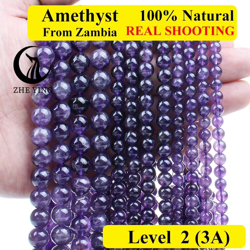 Amethyst Beads Jewelry Making | Making Jewelry Amethyst Stones | Charm ...